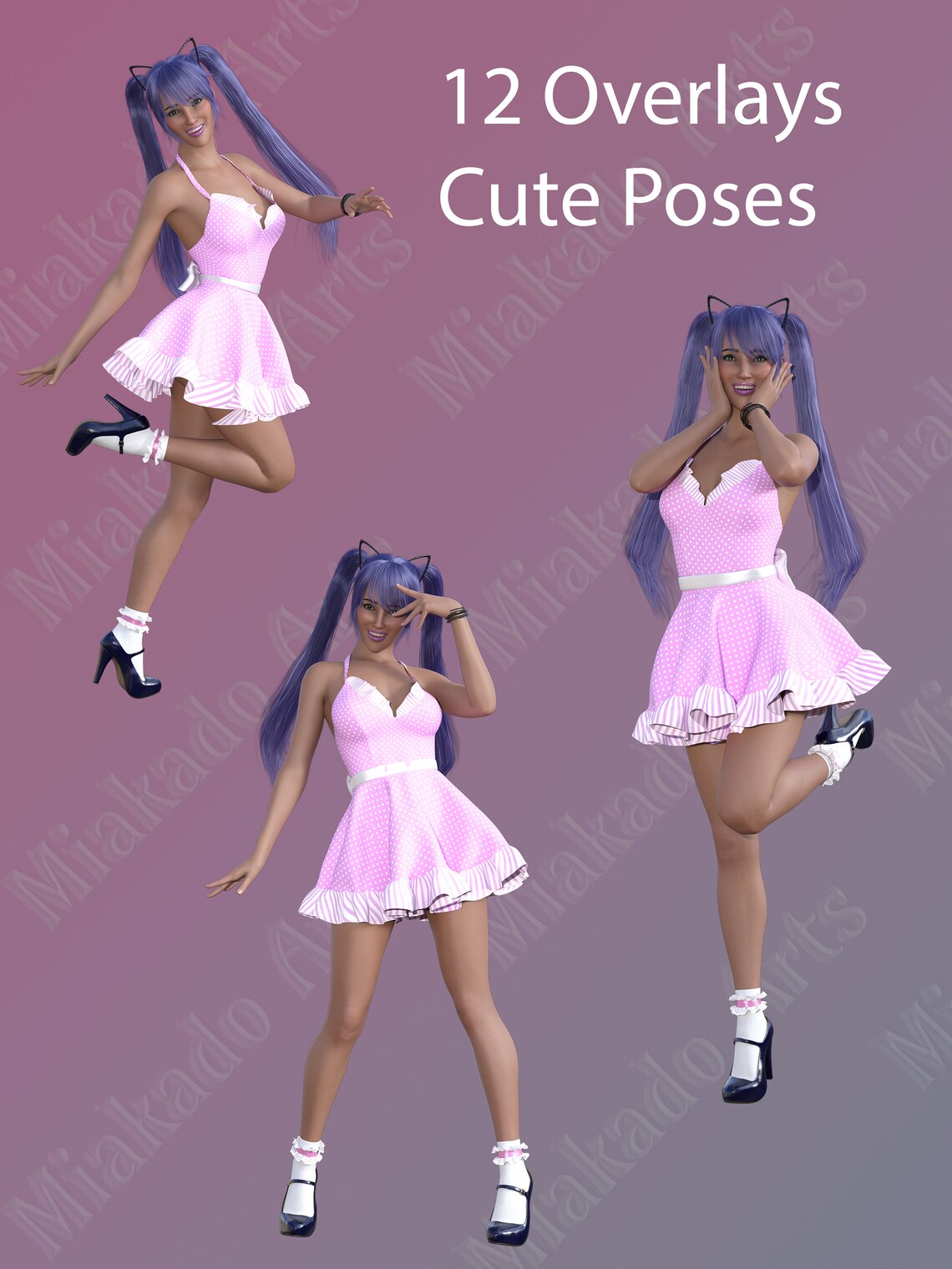 Cute Poses - 12 PNG Overlays - Minimum Side 3000 Pixels - Etsy