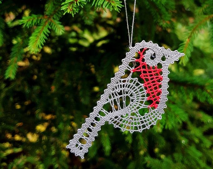 Digital Bobbin Lace Pattern-christmas Decoration 1 - Etsy
