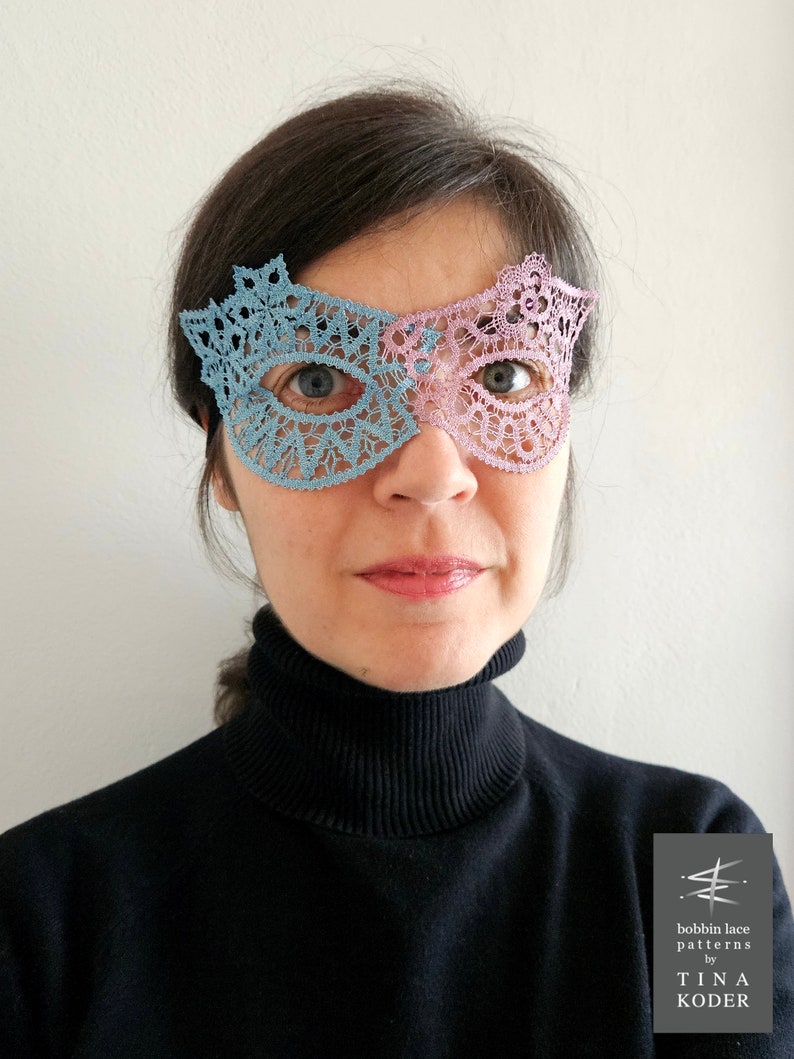Idrija Bobbin Lace Pattern Carnival Mask - Etsy