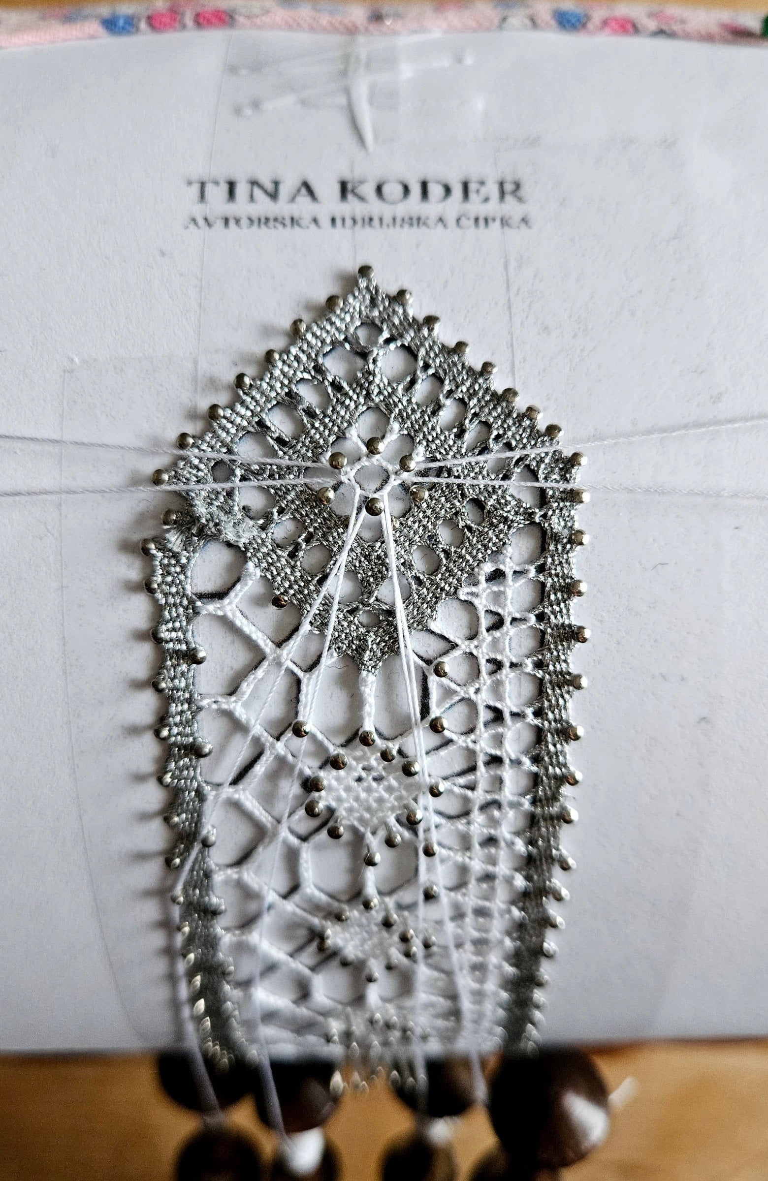 Idrija & Torchon Bobbin Lace Bookmark Digital Pattern - Etsy