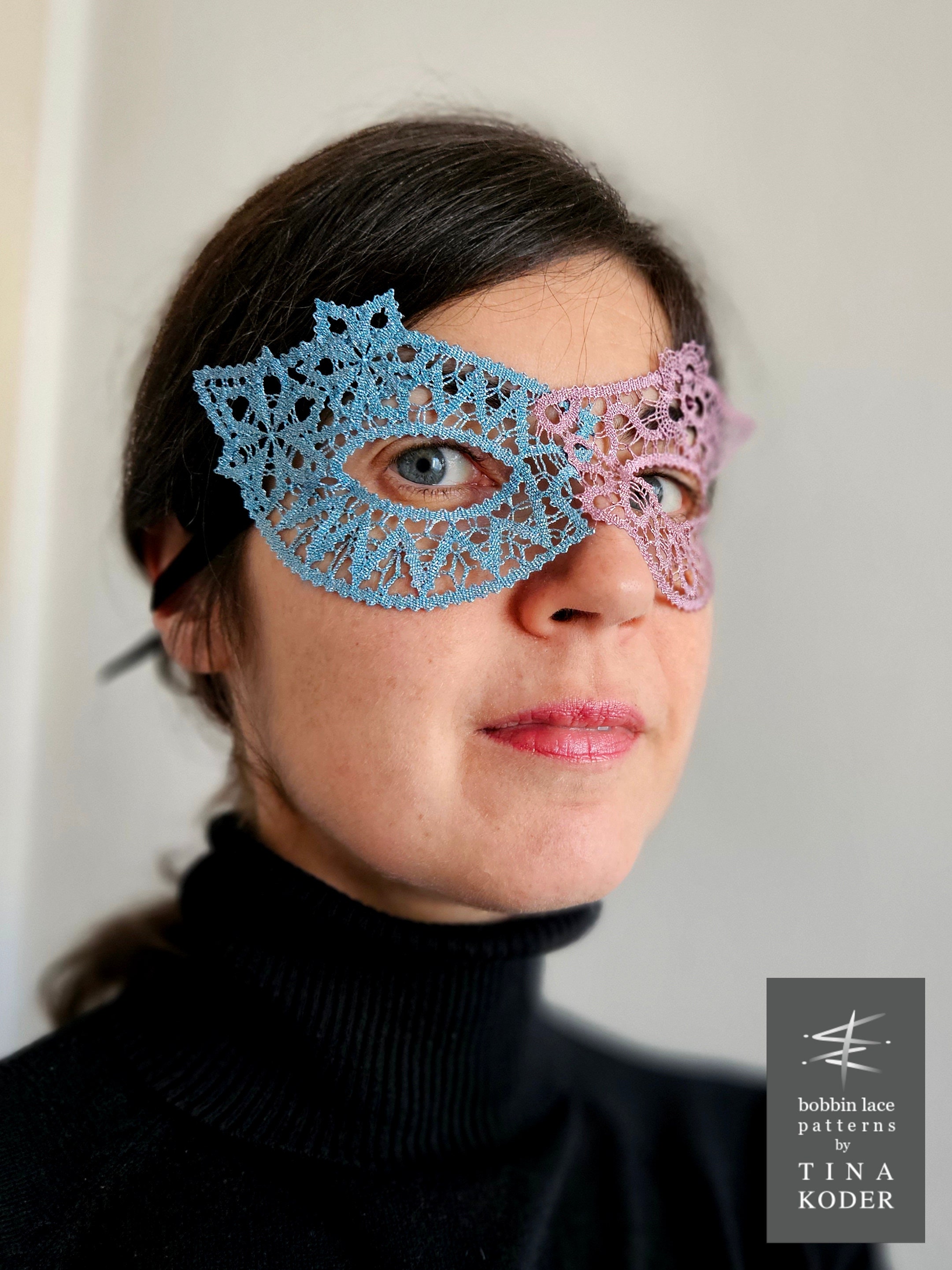 Idrija Bobbin Lace Pattern Carnival Mask - Etsy