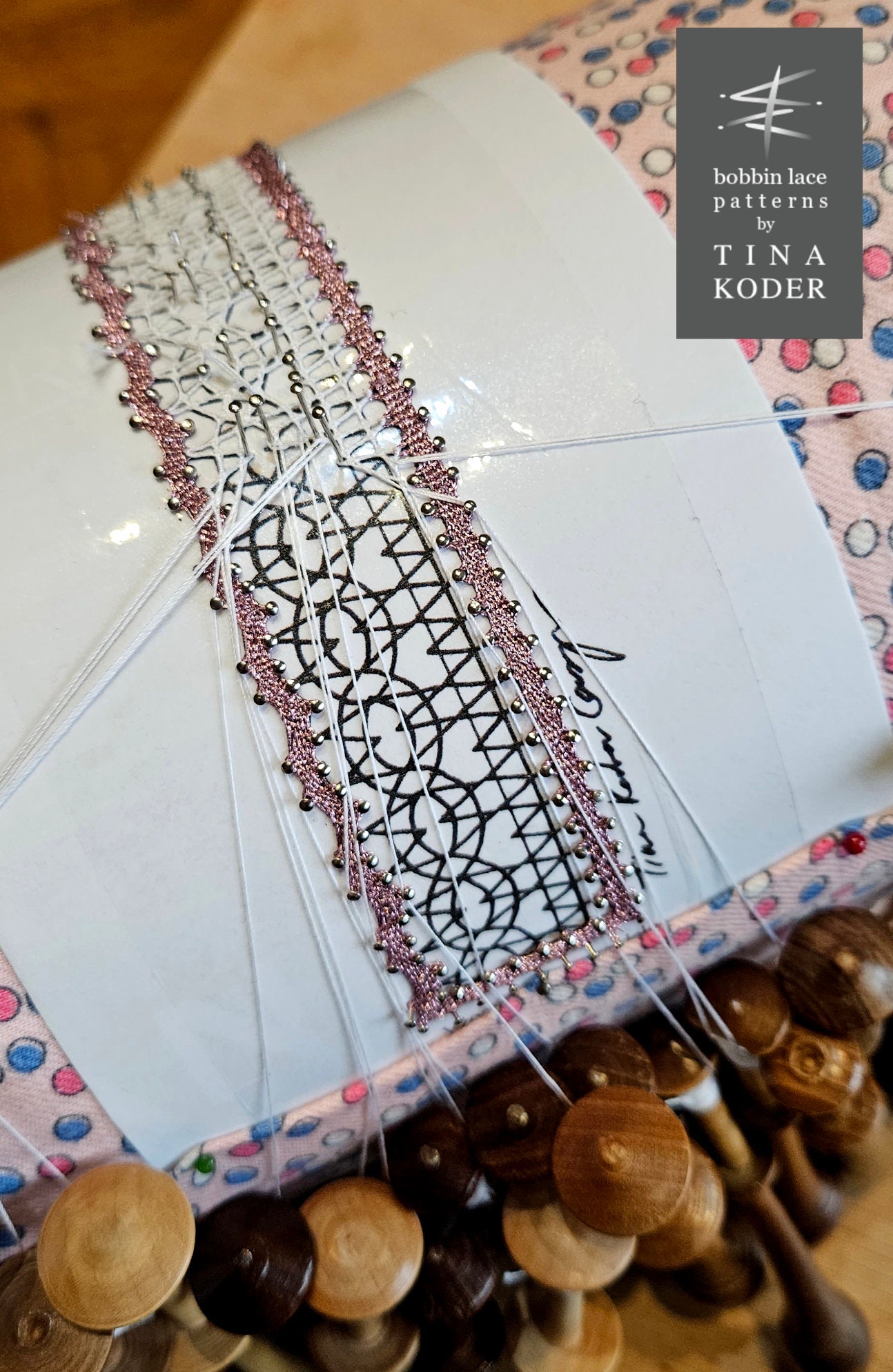Idrija & Torchon Bobbin Lace Bookmark Digital Pattern - Etsy