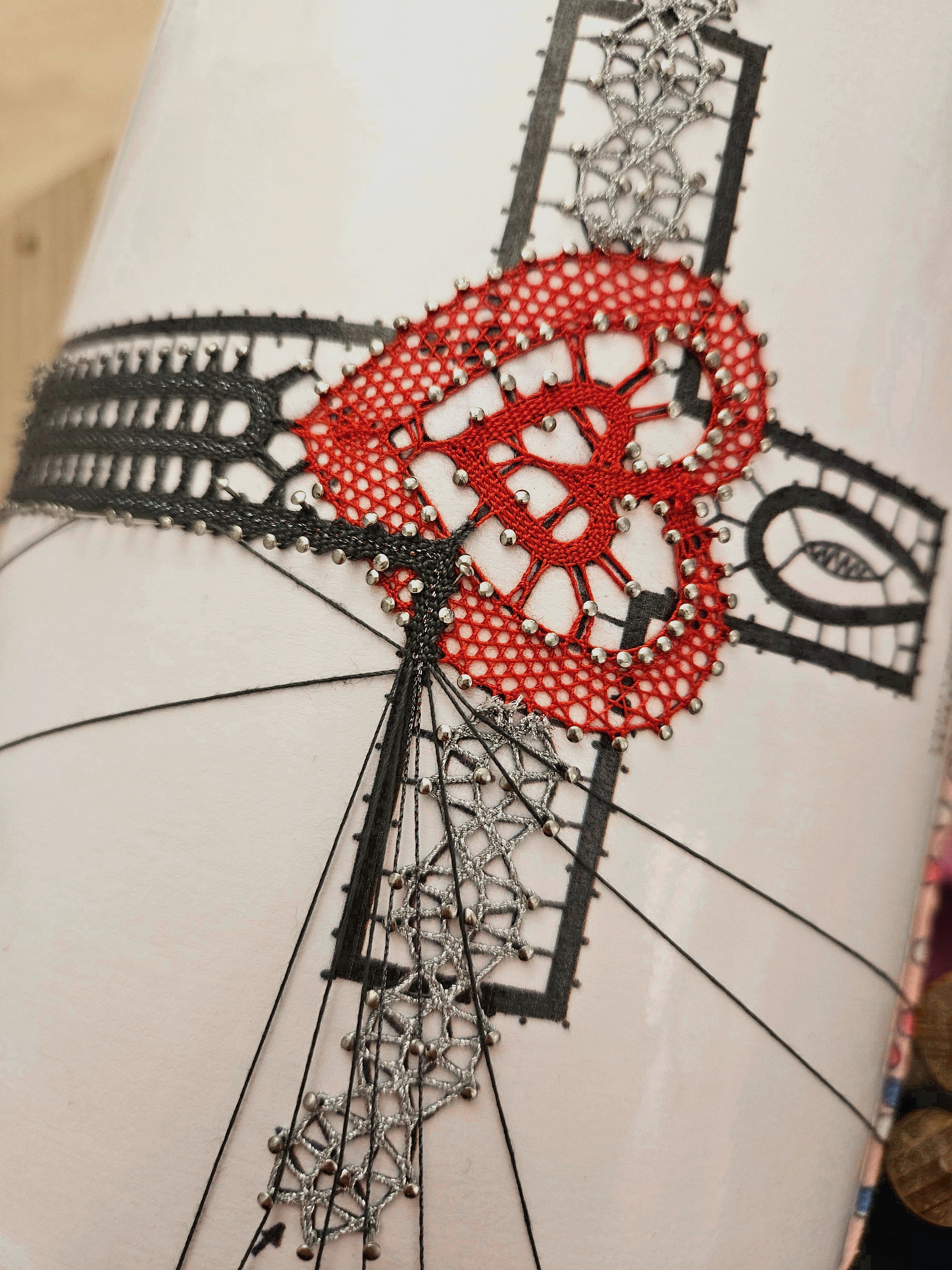 Digital Idrija Bobbin Lace Pattern Easter Cross - Etsy