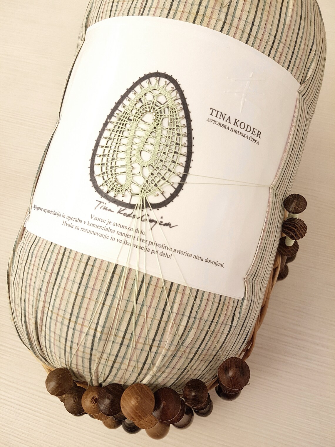 Bobbin Lace Pattern Easter Egg | Etsy