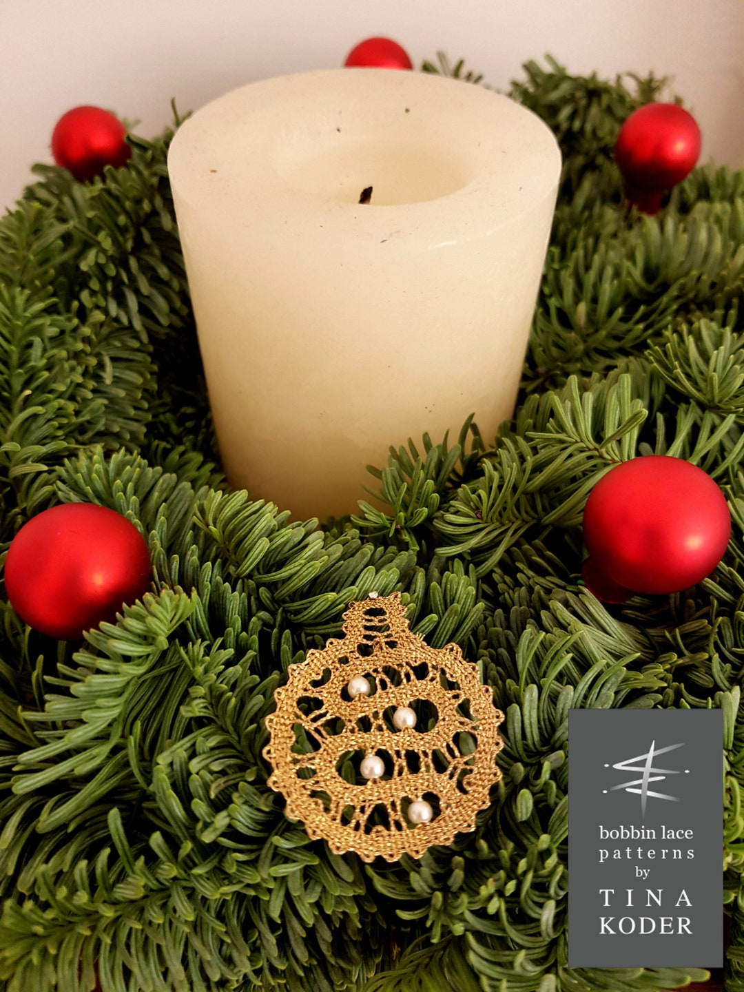 Digital Bobbin Lace Pattern-christmas Decoration 1 - Etsy