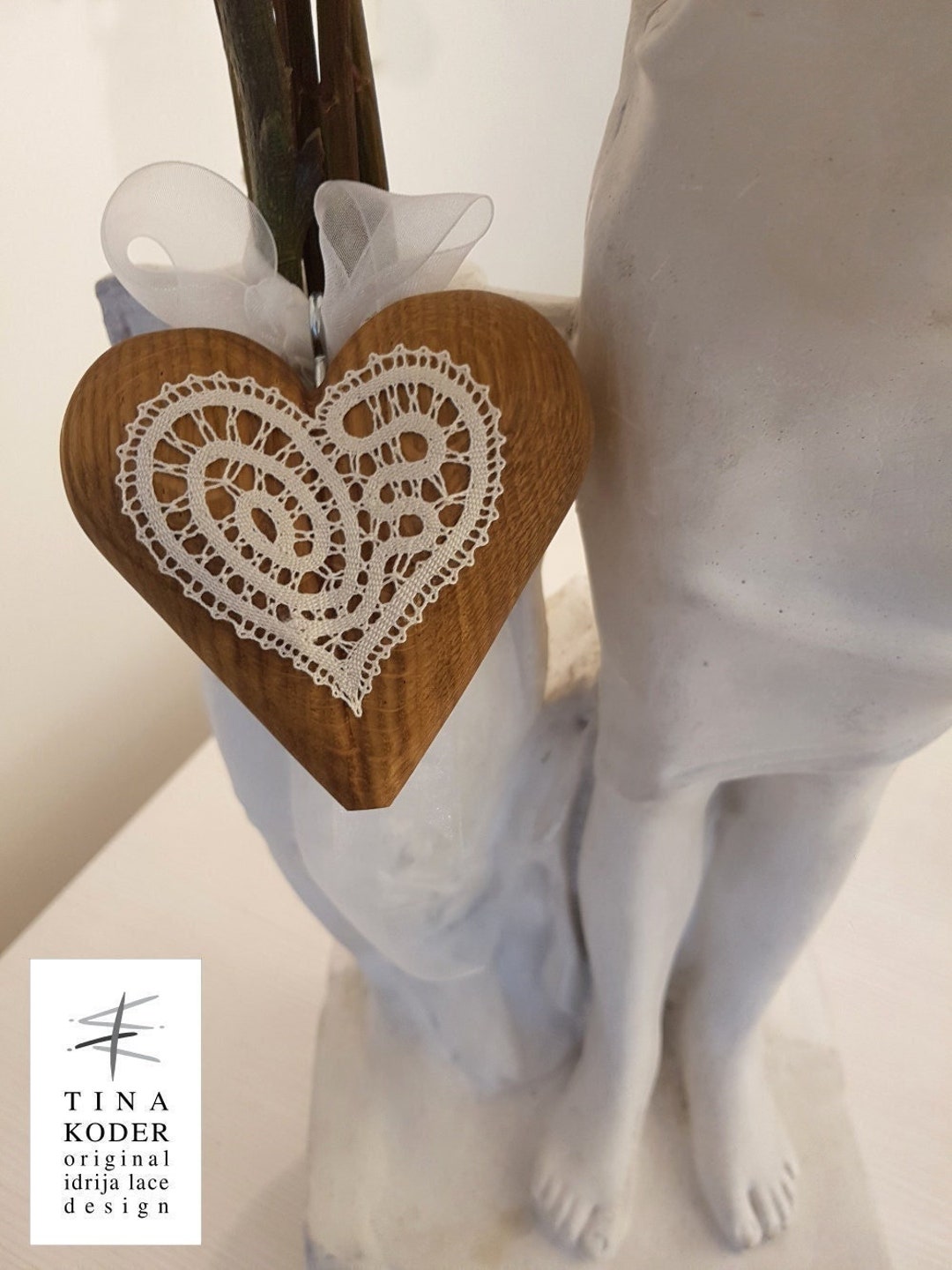 Idrija Bobbin Lace Pattern-heart - Etsy