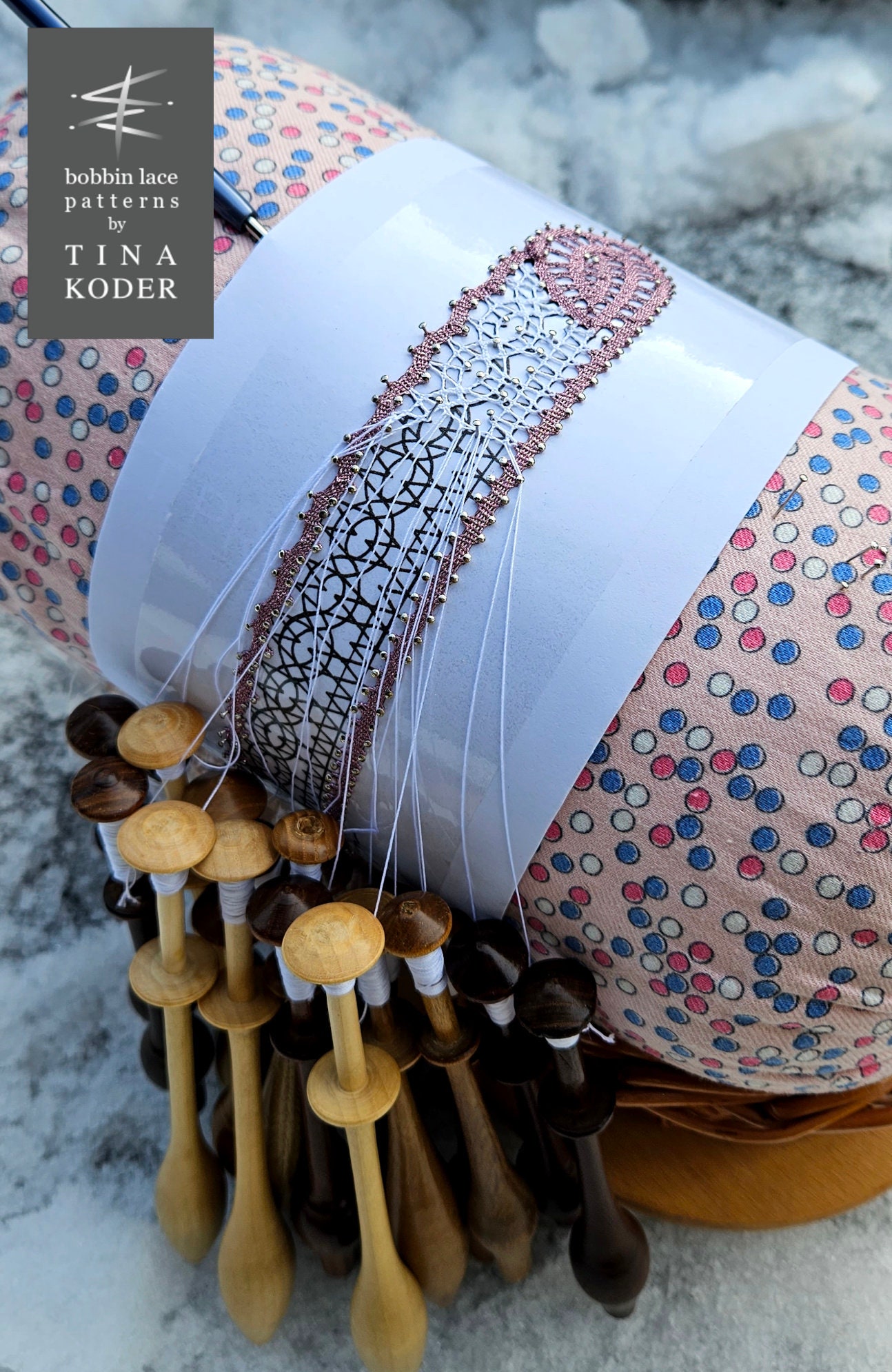 Idrija & Torchon Bobbin Lace Bookmark Digital Pattern - Etsy