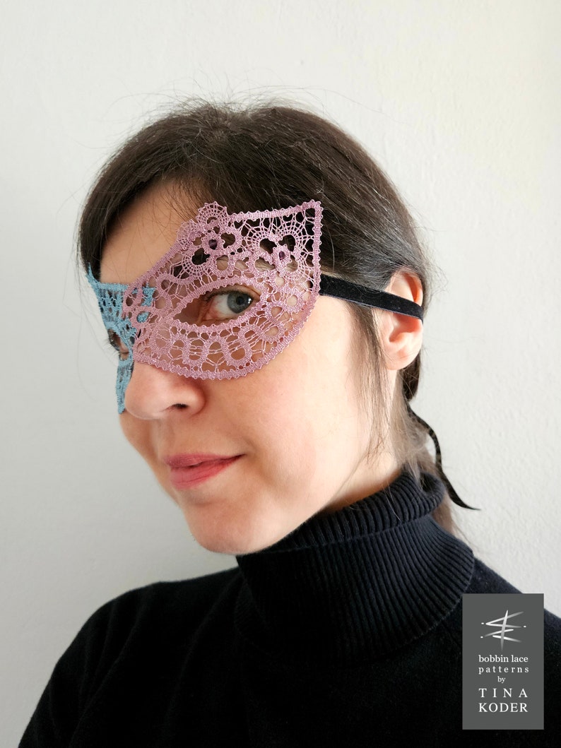 Idrija Bobbin Lace Pattern Carnival Mask - Etsy