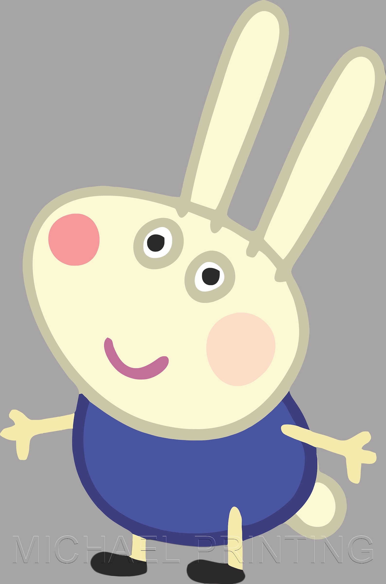 Rebecca Rabbit Peppa pig Peppa pig png Peppa pig | Etsy