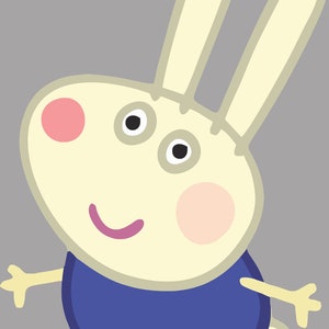Rebecca Rabbit Peppa pig Peppa pig png Peppa pig | Etsy