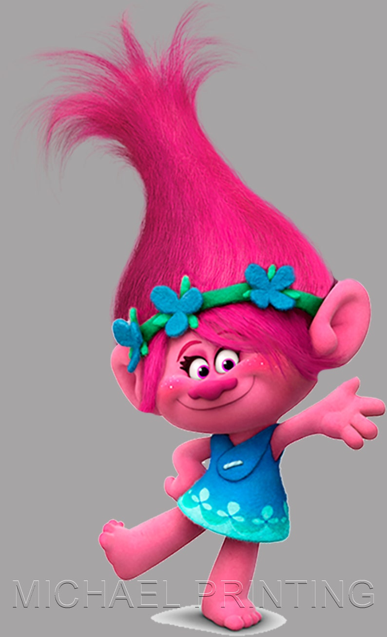 Poppy Trolls Princess Poppy Png Trolls Print File Poppy Etsy