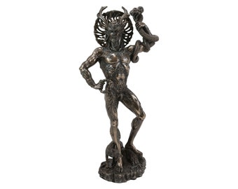 Horned God Statue - Etsy