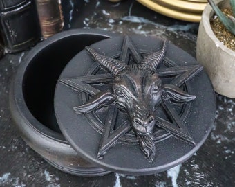 Baphomet Jewelry Box - Etsy
