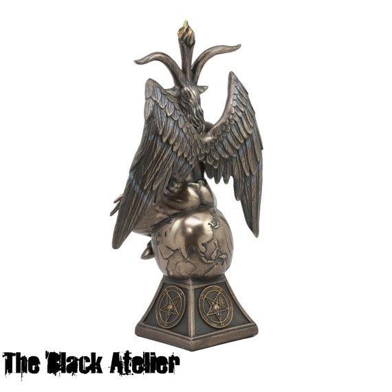 Figurines Baphomet Statue Goat Heat Satanic Baphomet Altar Decoration ...