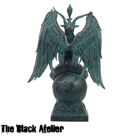 Figurines Baphomet Statue Goat Heat Satanic Baphomet Altar Decoration ...