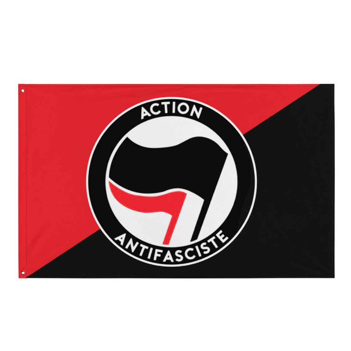 Anti Fascist Action FLAG 6138 Inches Flag flags ANTIFASCIST | Etsy