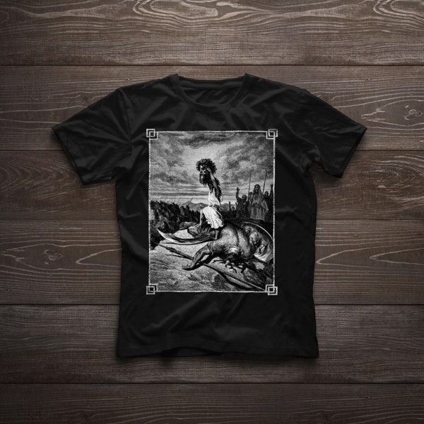 David and Goliath - Etsy