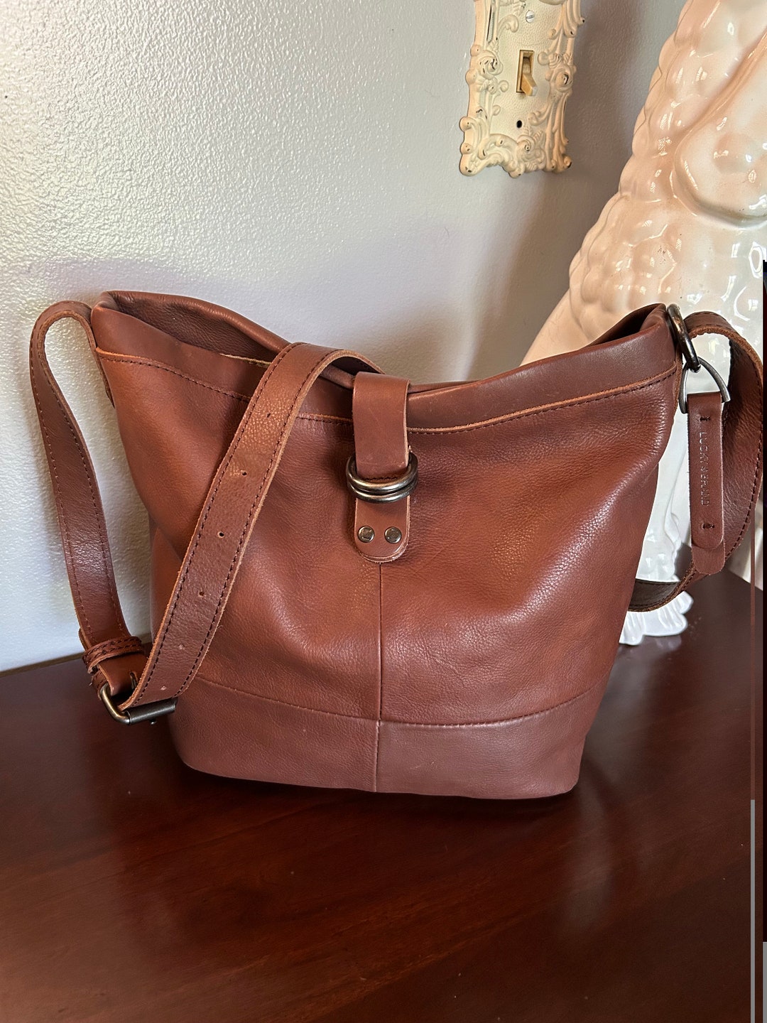 Lucky Brand Crossbody Bucket Bag - Etsy