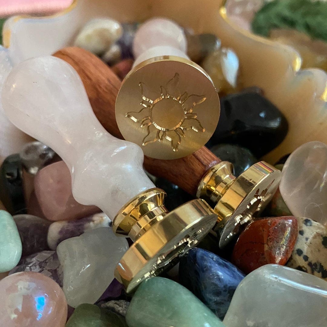 Sun Wax Seal Stamper | Rapunzel Disney Tangled Princess Inspired Stamp ...