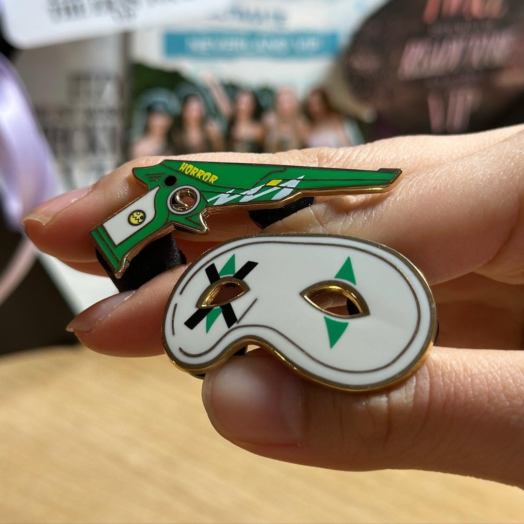 MCR Enamel Pin | Danger Days Mask and Blaster Fun Ghoul Frank Iero ...