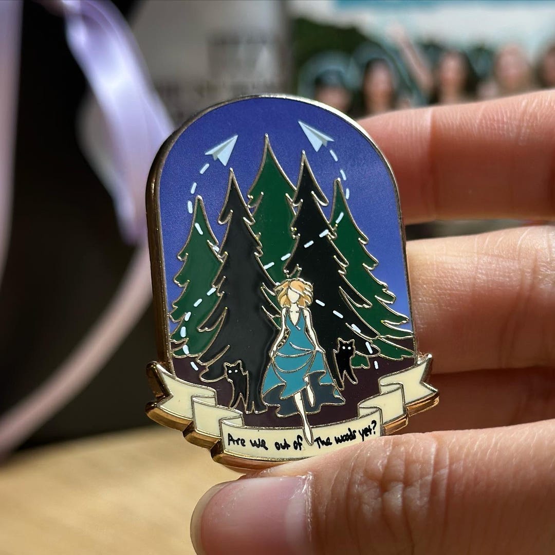 TS Enamel Pin | I’ll Be the Actress Starring in Your Bad Dreams Are We ...