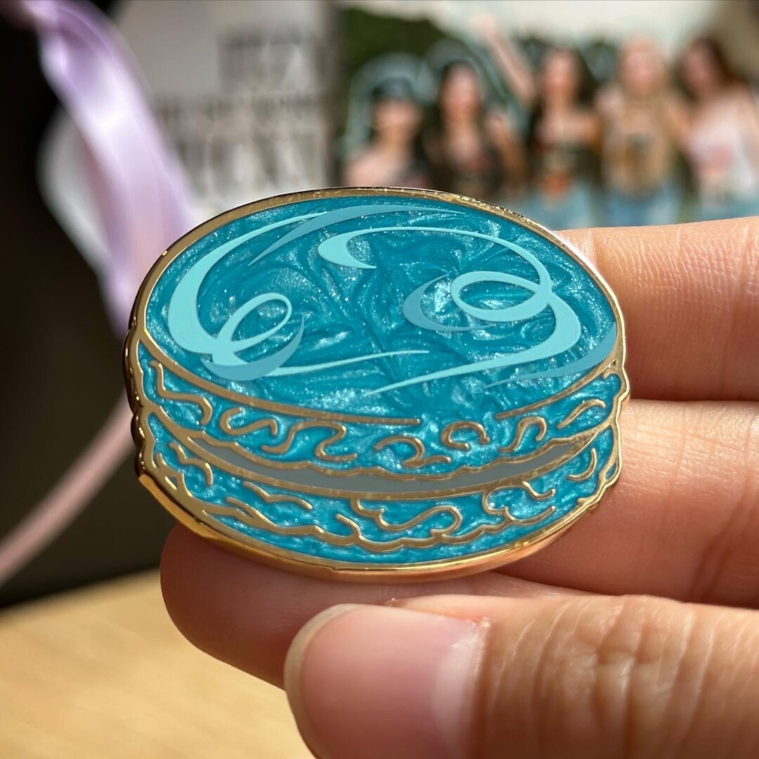 Macaron Enamel Pin | Love Potion Amortentia Pensieve Felix Felicis Luck ...