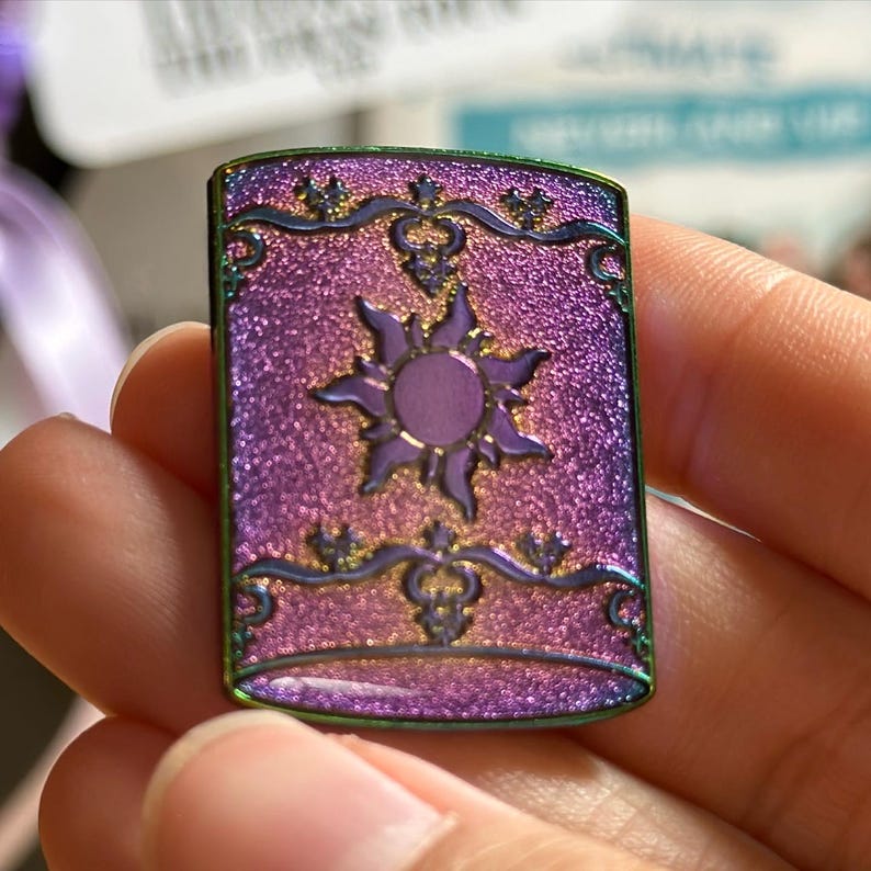 Tangled Lantern Pin | Rapunzel Inspired I See the Lights Rainbow ...