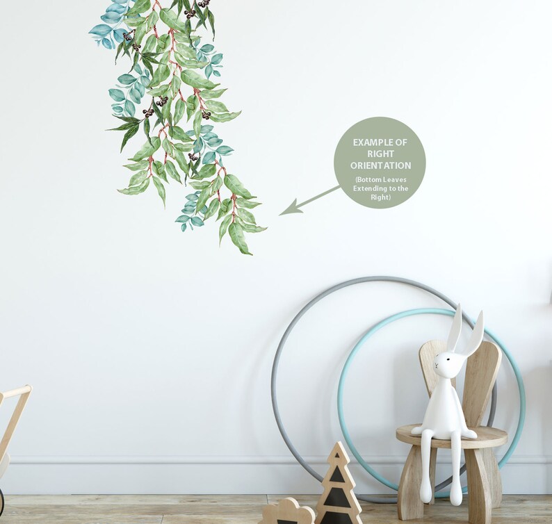 Australian Native Greenery Wall Sticker for Room Decoration - Etsy ...