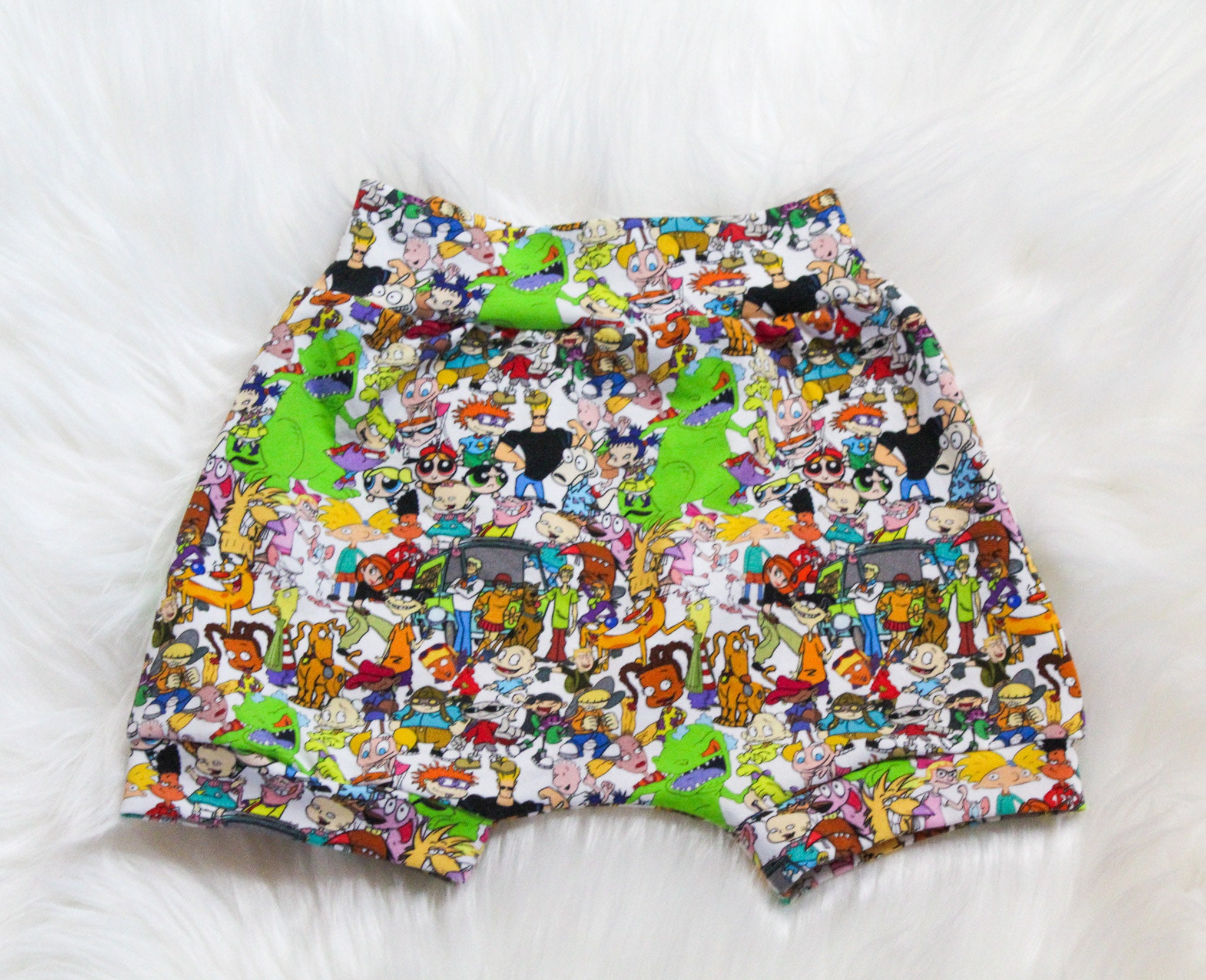 Nineties Cartoon Boy Shorties Shorts for Boys Toddler - Etsy