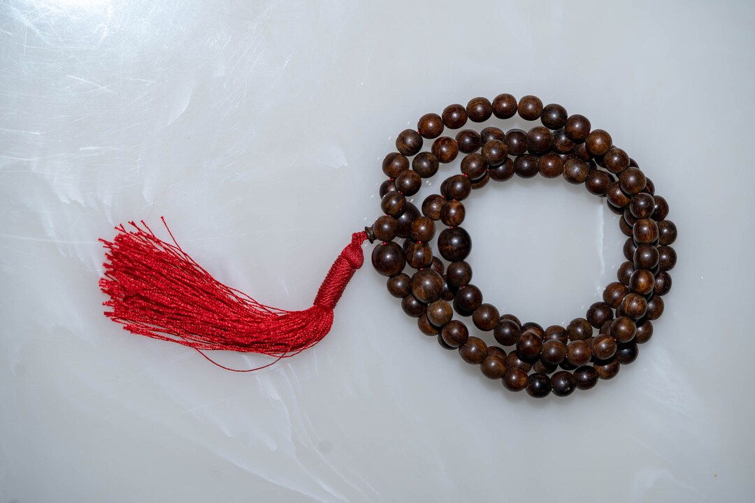 Bayong Wood Mala or Hand Wrist Mala Genuine Wood Pendant - Etsy