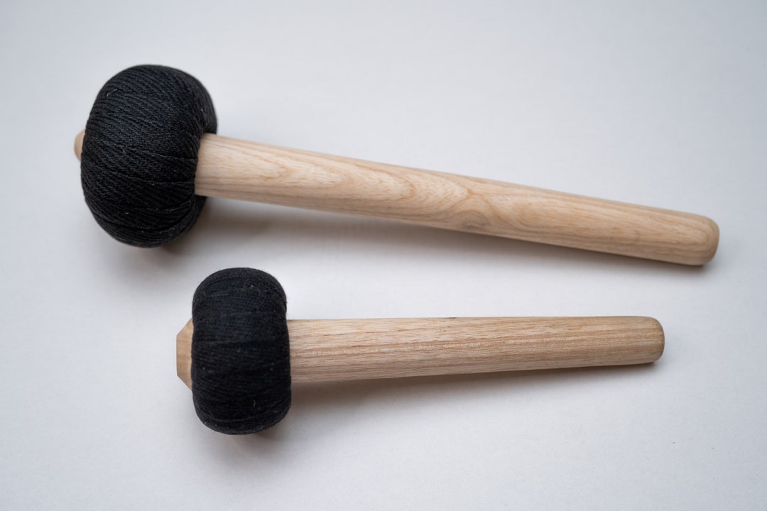 Cotton Wooden Mallet for Singing Bowl | Handmade Wooden Striker for ...