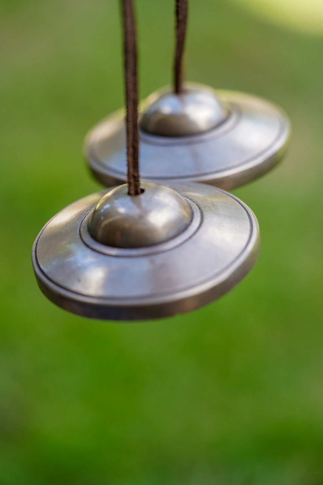 Tingsha Metal Bell for Clearing Negative Aura - Handmade From Nepal ...