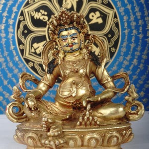 Sale -zambala or Jhambala Statue From Nepal - Wealth God Kubera | Hand ...