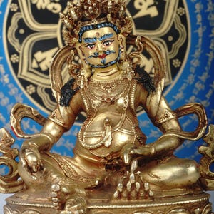 Sale -zambala or Jhambala Statue From Nepal - Wealth God Kubera | Hand ...