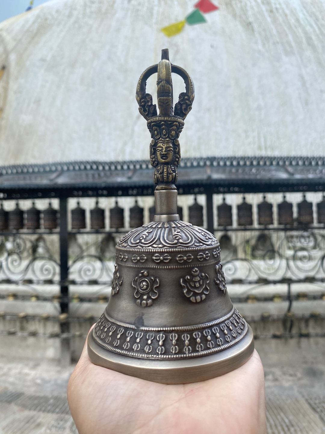 Handmade Bell With Vajra for Religious Ceremonies and Rituals ...