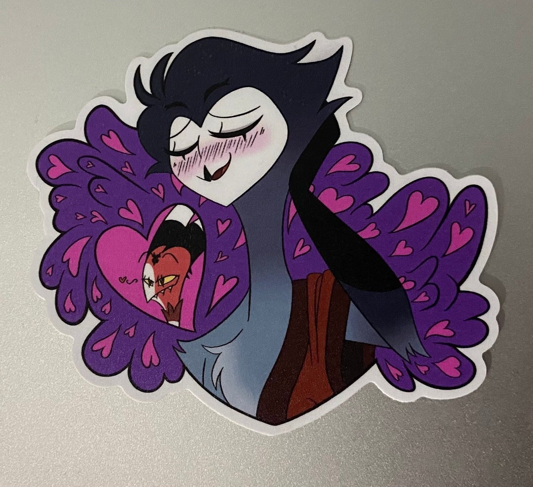 Swooning Stolas Helluva Boss Stickers - Etsy
