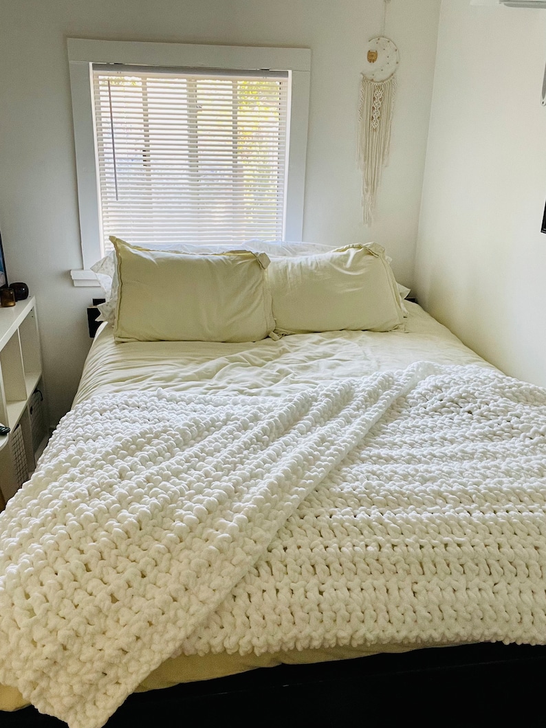 Crochet Cloud Blanket for Beginners PDF Pattern - Etsy