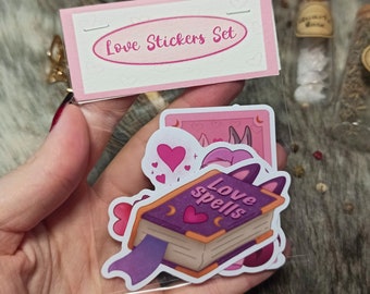 Mickey and Minnie Mouse Love Stickers - Etsy