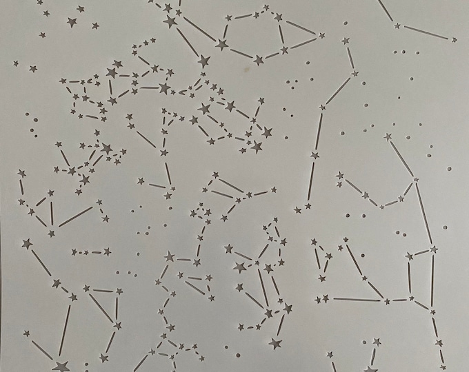 Constellation Stencil - Etsy