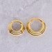 Triple Stacked Septum Daith Piercing Hinged Clicker With - Etsy Canada