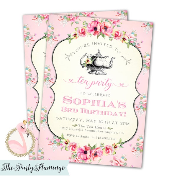 Shabby Chic Invites - Etsy