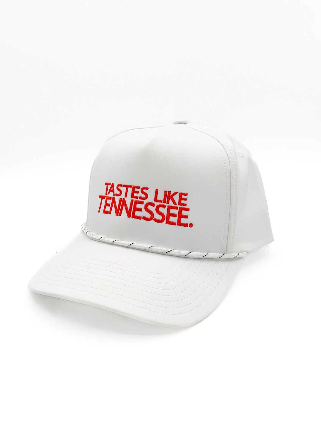 White tastes Like Tennessee Rope Hat 3D Embroidery College Football ...