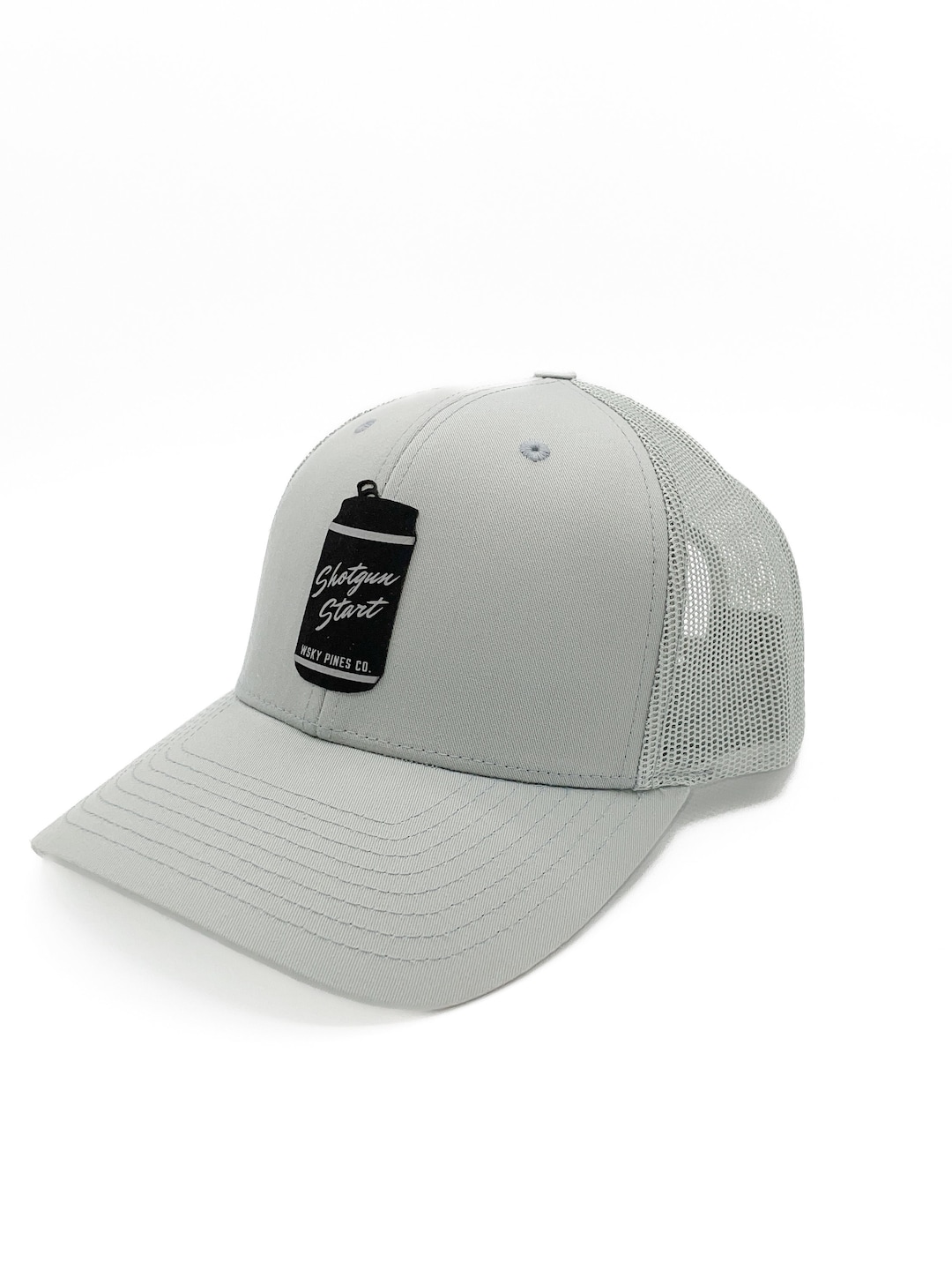 Silver "shotgun Start" Hat | Everyday Trucker Hat | Whiskey Pines Co ...
