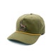 Green white Tail Deer Rope Hat Retro 5-panel - Etsy