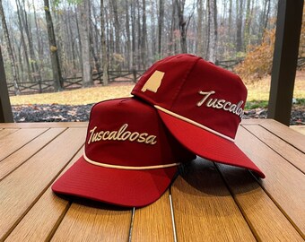 Powder Blue oxford, Ms Rope Hat 3D Embroidery College Football Rope ...