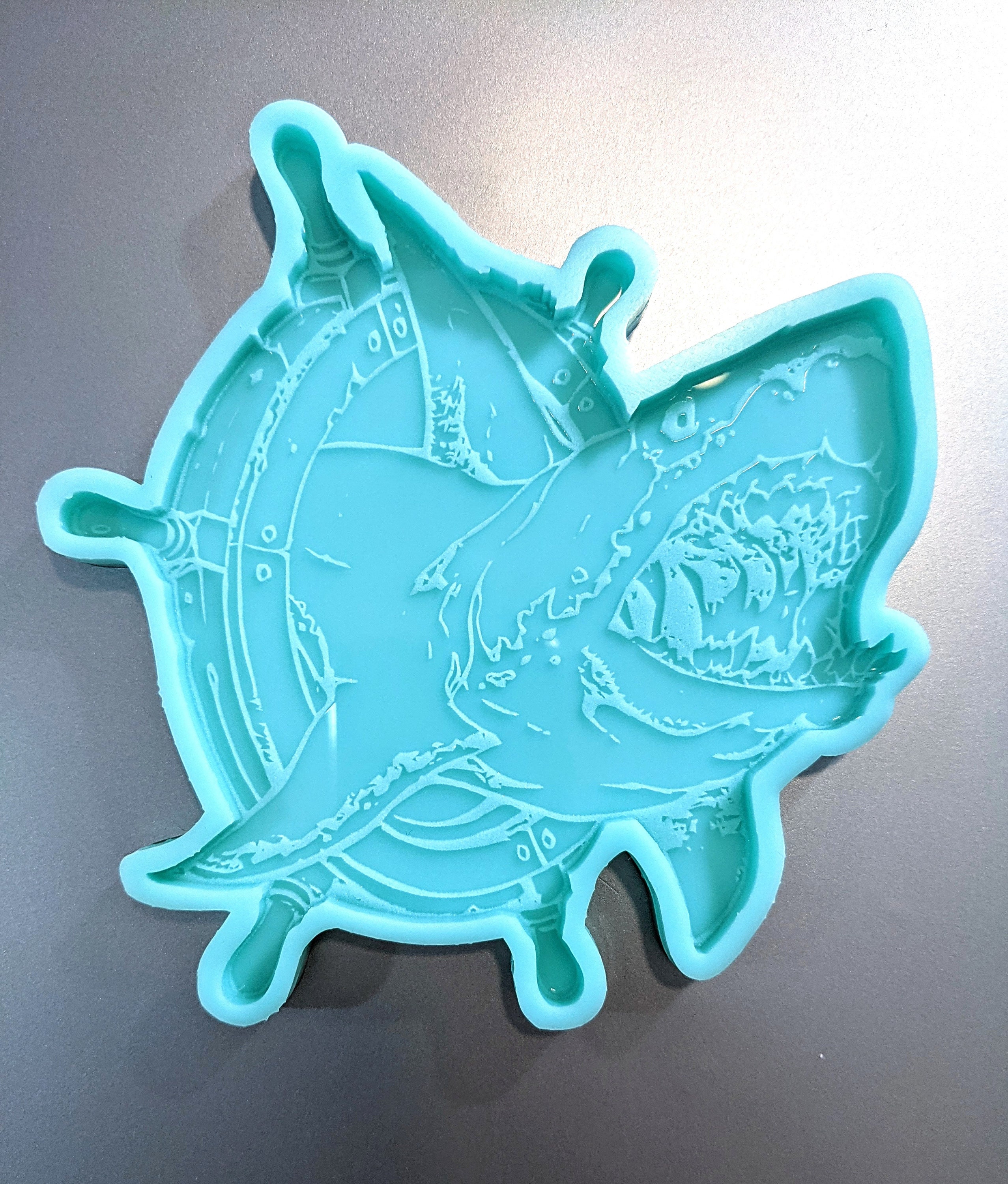 Mold sharks silcon mold | resin mold resin mold silicone mold shark ...
