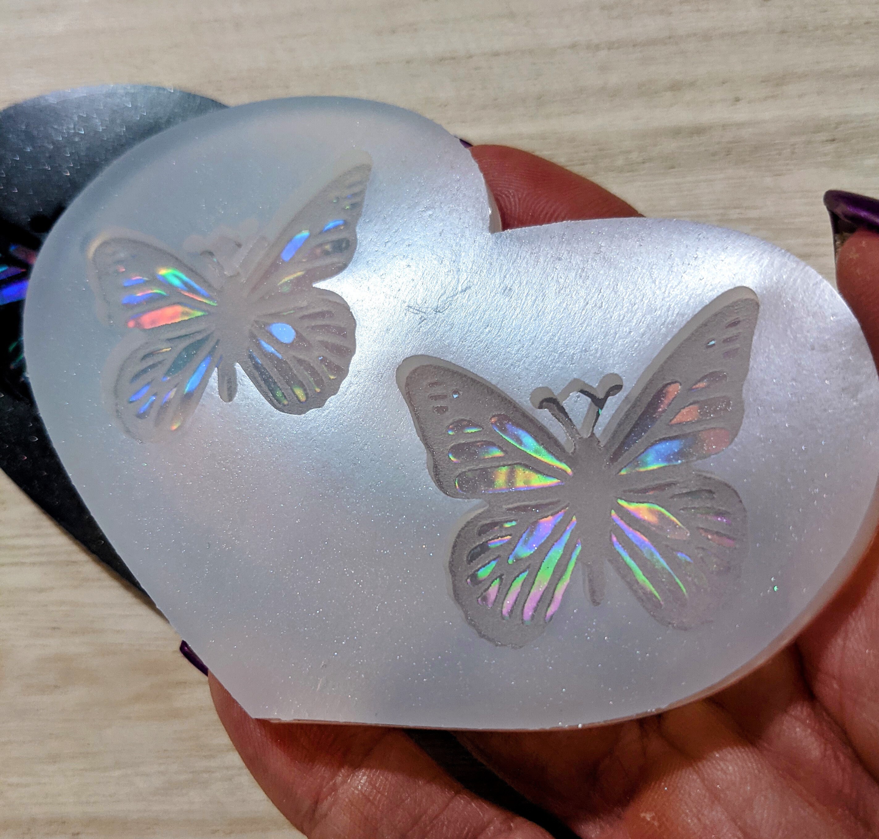 Holographic Monarch Butterfly Silicone Earring Mold / Resin Mold - Etsy