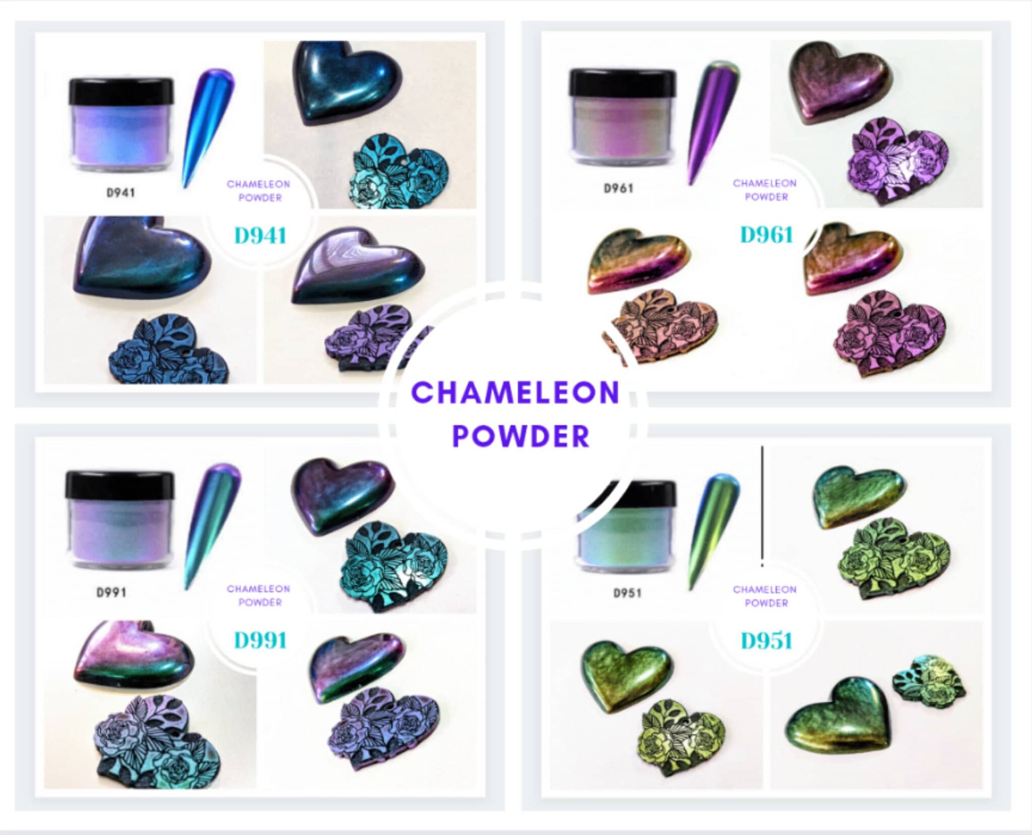 Chameleon Color-shift Pigment #D951/ Nail Art/ Epoxy Resin / Alcohol ...
