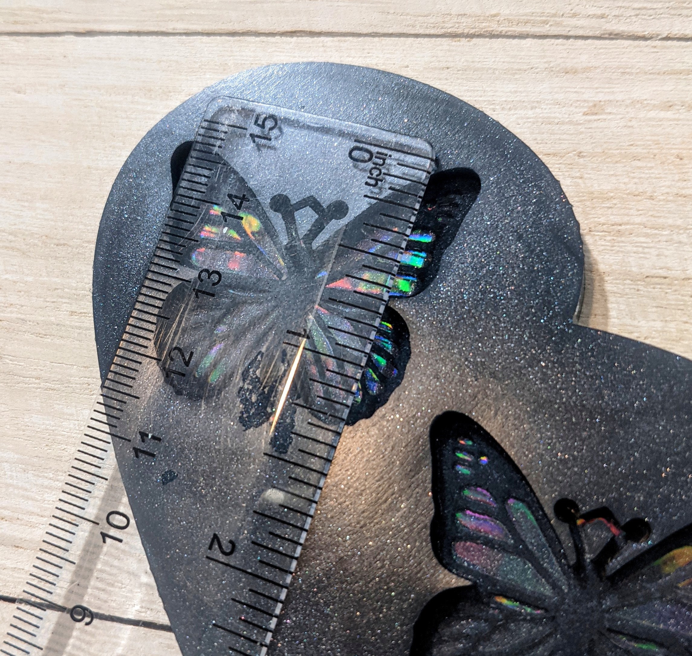 Holographic Monarch Butterfly Silicone Earring Mold / Resin Mold - Etsy