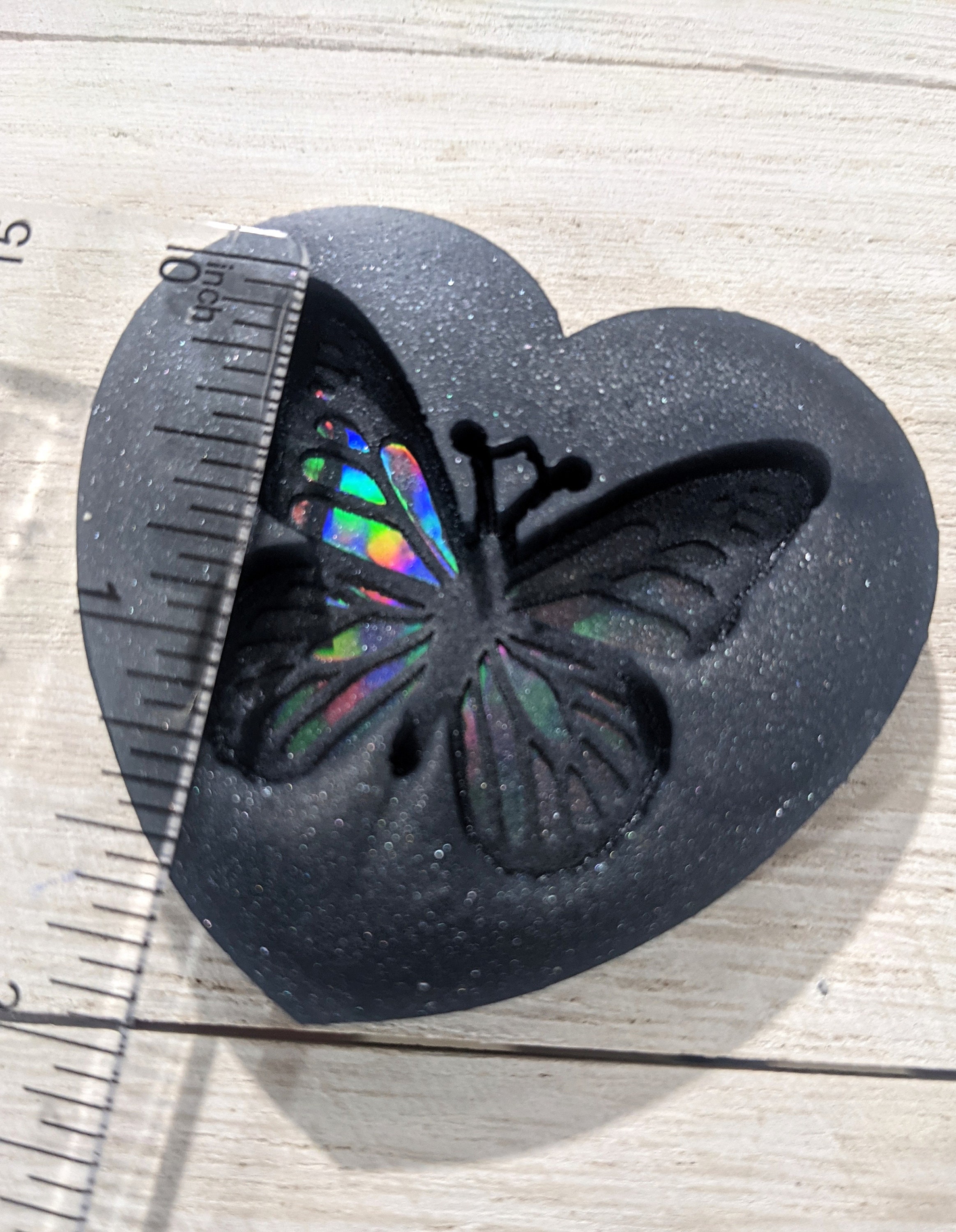 Holographic Monarch Butterfly Silicone Pendant Mold / Resin Mold - Etsy